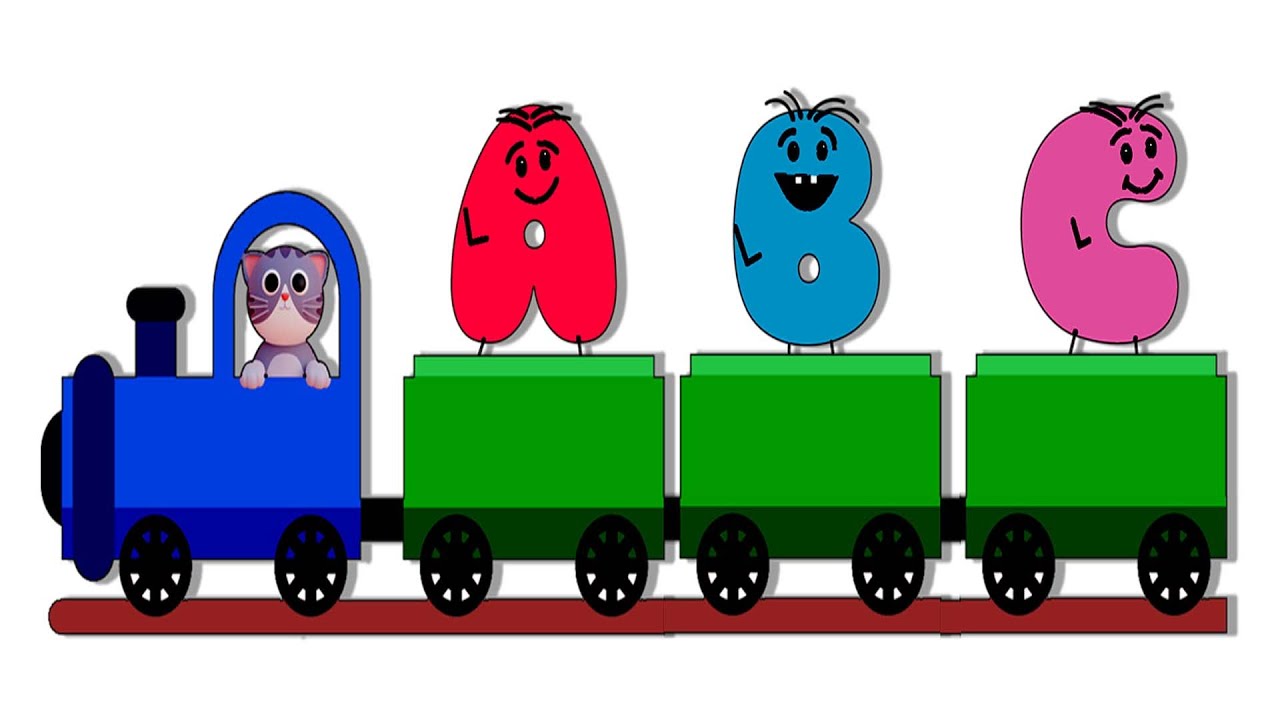 Learn Alphabet Train Song - Alphabet ABC Train song for children ...