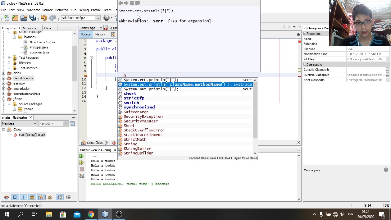 ciclos for, while, do while y condiciones if else - YouTube