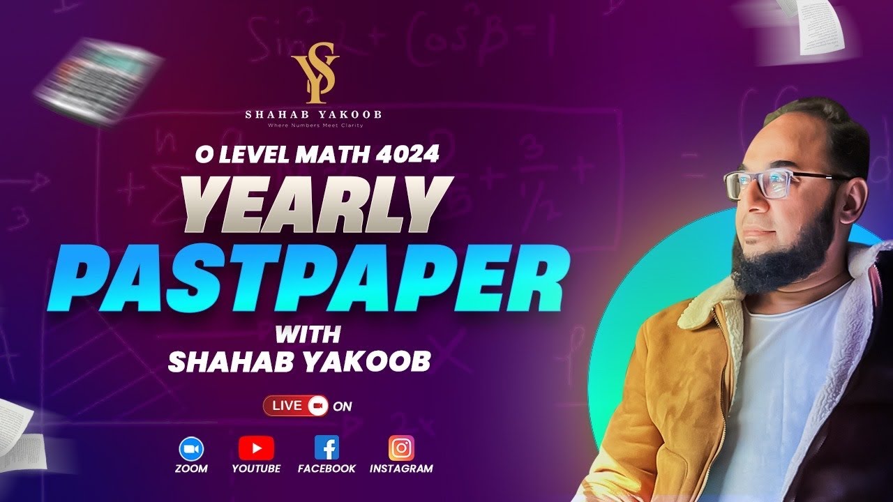 O LEVEL 4024 MATHEMATICS | CAIE | PAPER 2 | OCT NOV 2023 | VAR 21 - YouTube