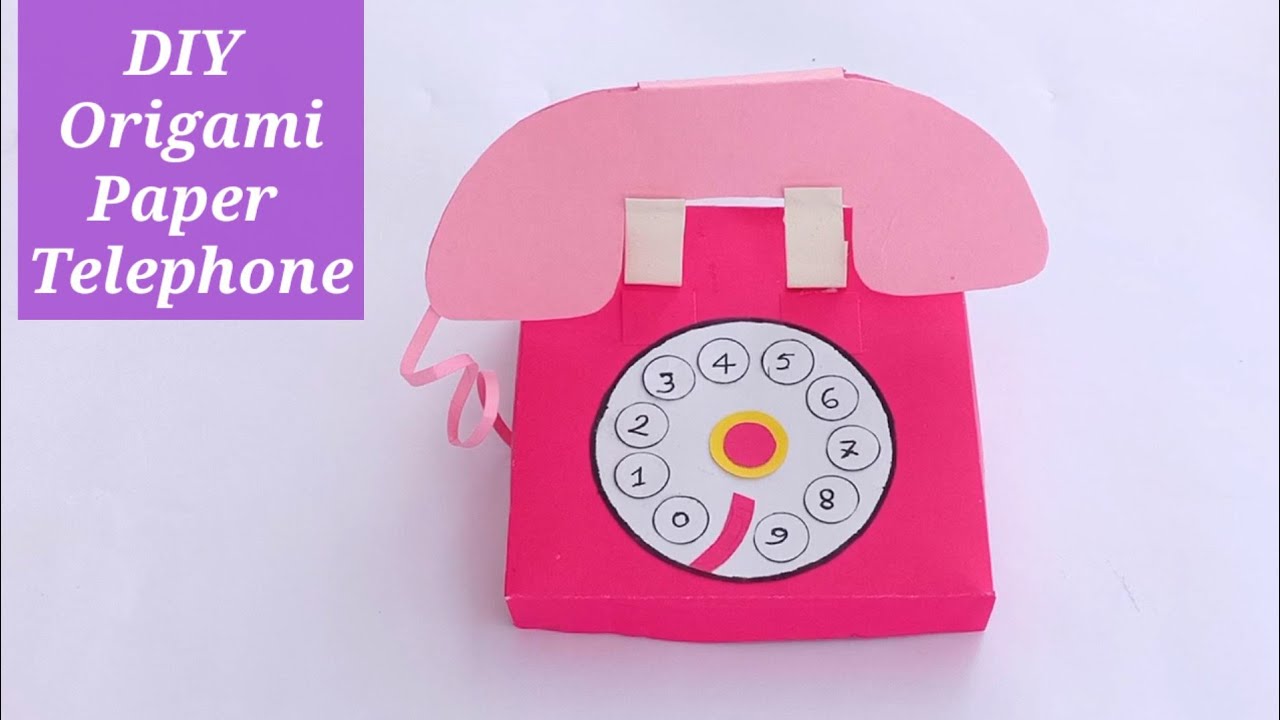How To Make Paper Telephone DIY Paper Telephone Cute DIY Telephone how-to-make-paper-telephone-diy-paper-telephone-cute-diy-telephone