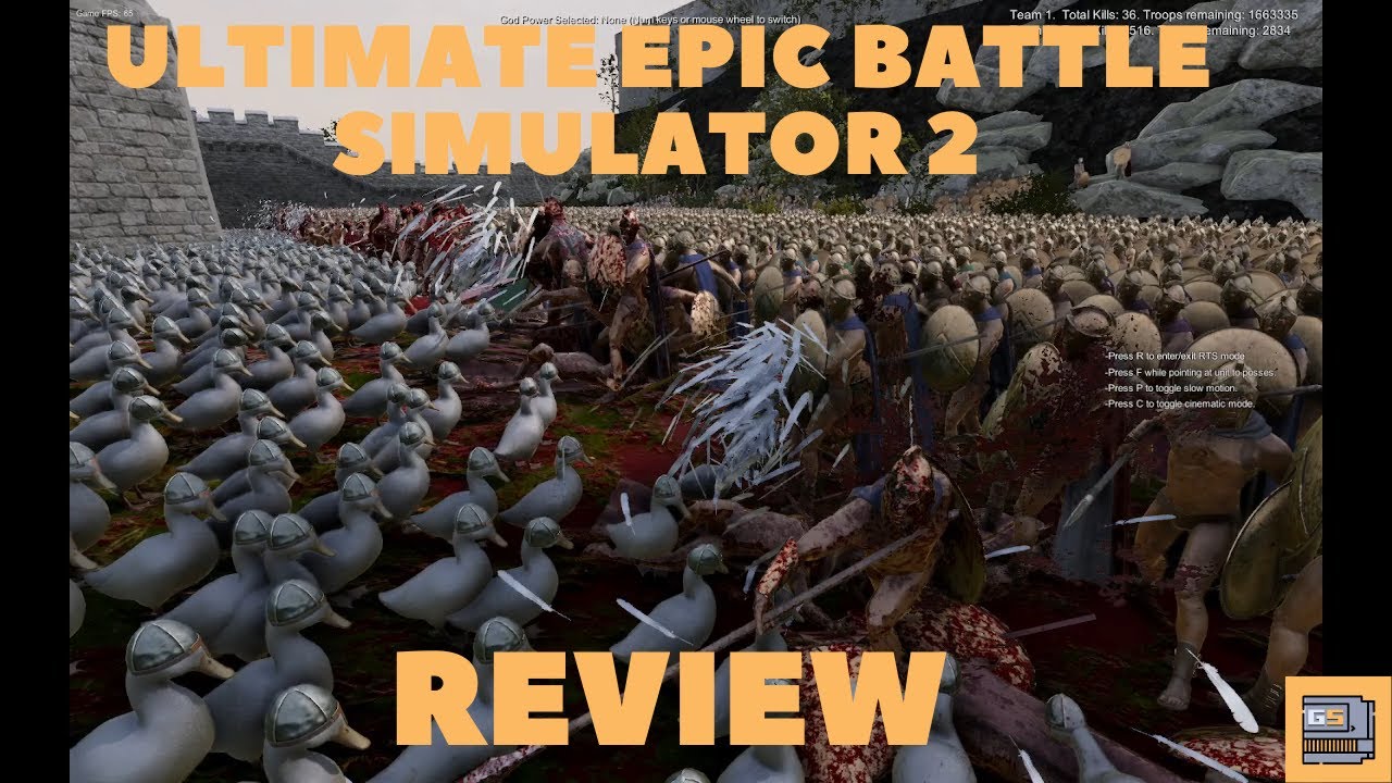 Ultimate Epic Battle Simulator 2 - A Beautiful Battlefield Cluster ...