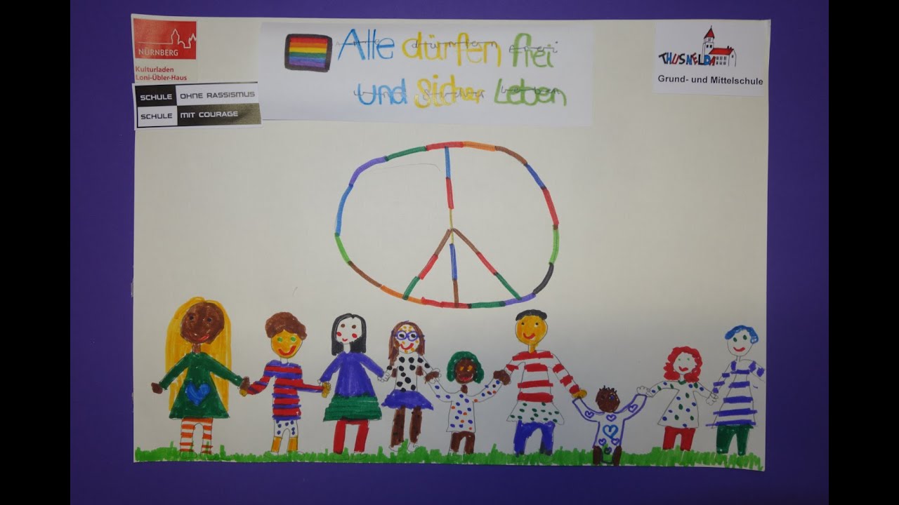 Alle dürfen frei und sicher leben - Podcast der Thusneldaschule - YouTube