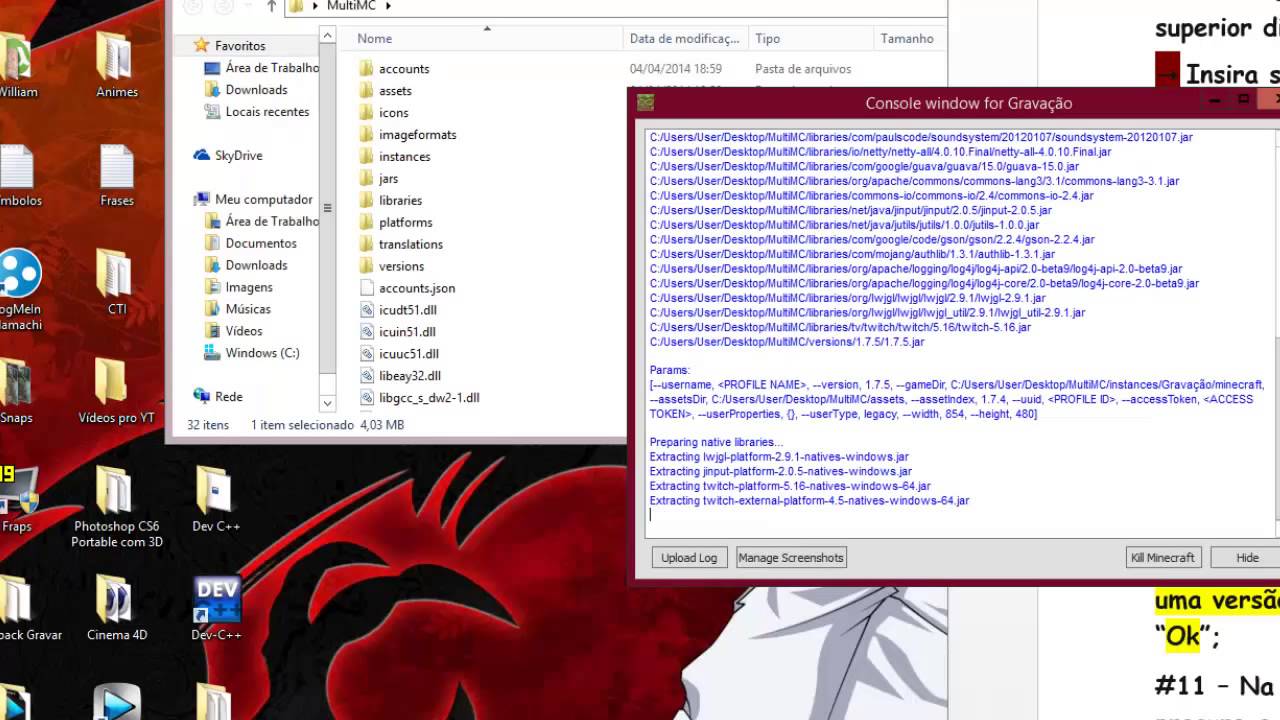 Tutorial 1 Como Utilizar O Multimc Youtube