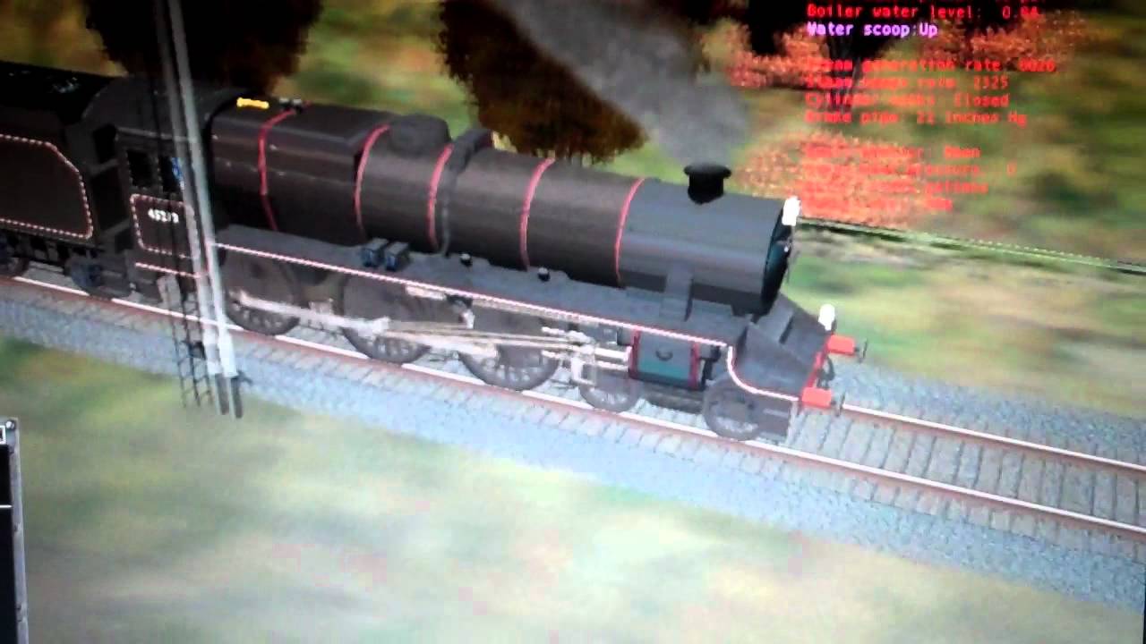 KWVR msts. Goods train top & tailed by 45212 & 41241. Brakevan ride ...