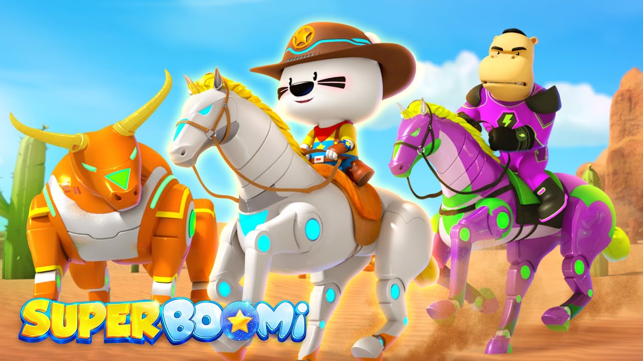 Cowboy Challenge Kicks Off 🤠 Animal Rescue Team in Action! | Kids ...