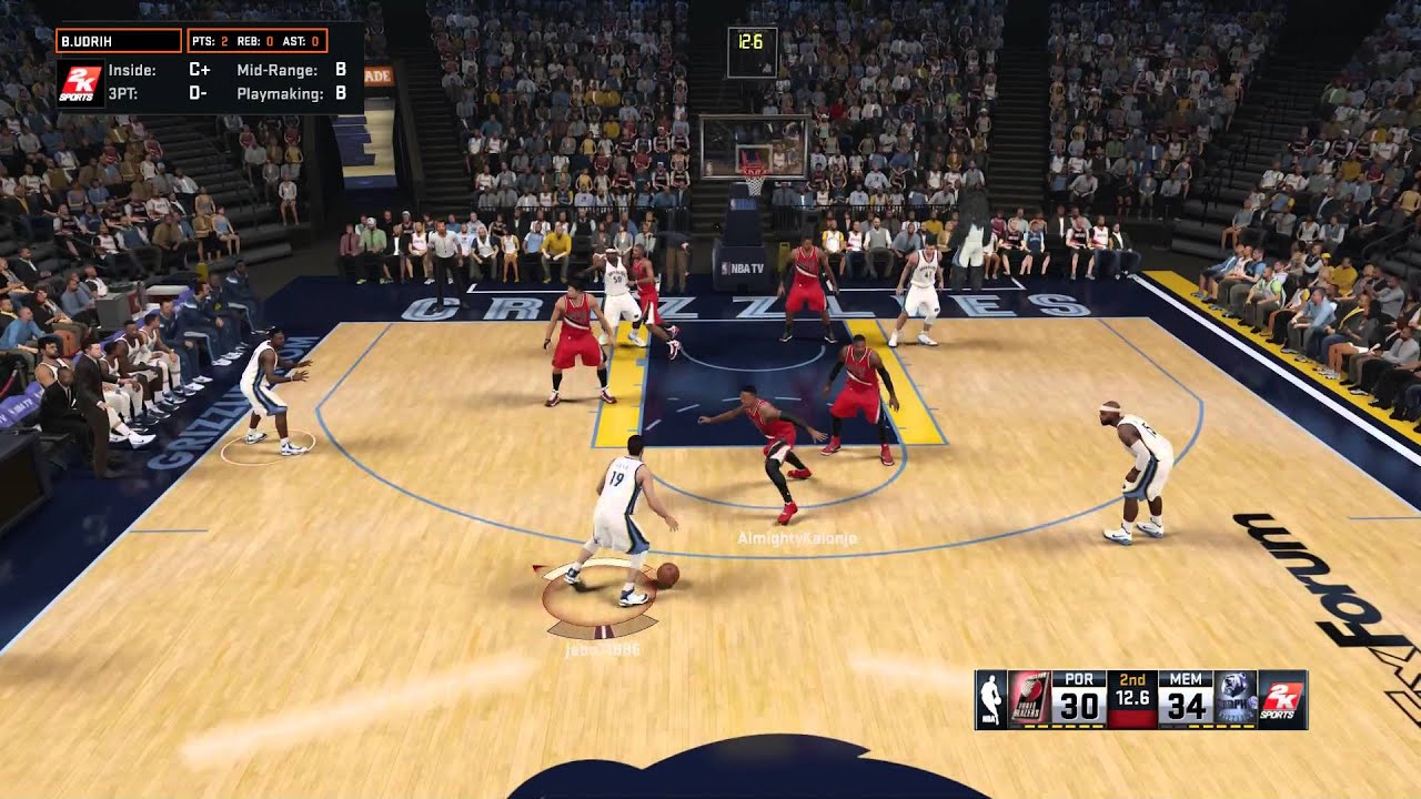 NBA 2K15 PS4 Quick Match - Zebo the Leader! - YouTube