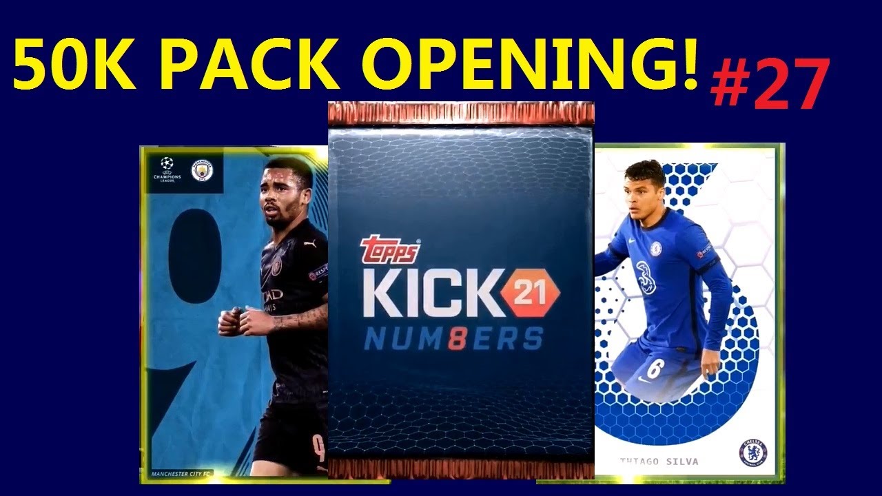 [TOPPS KICK 21] #27 50K PACK OPENING!!! - YouTube