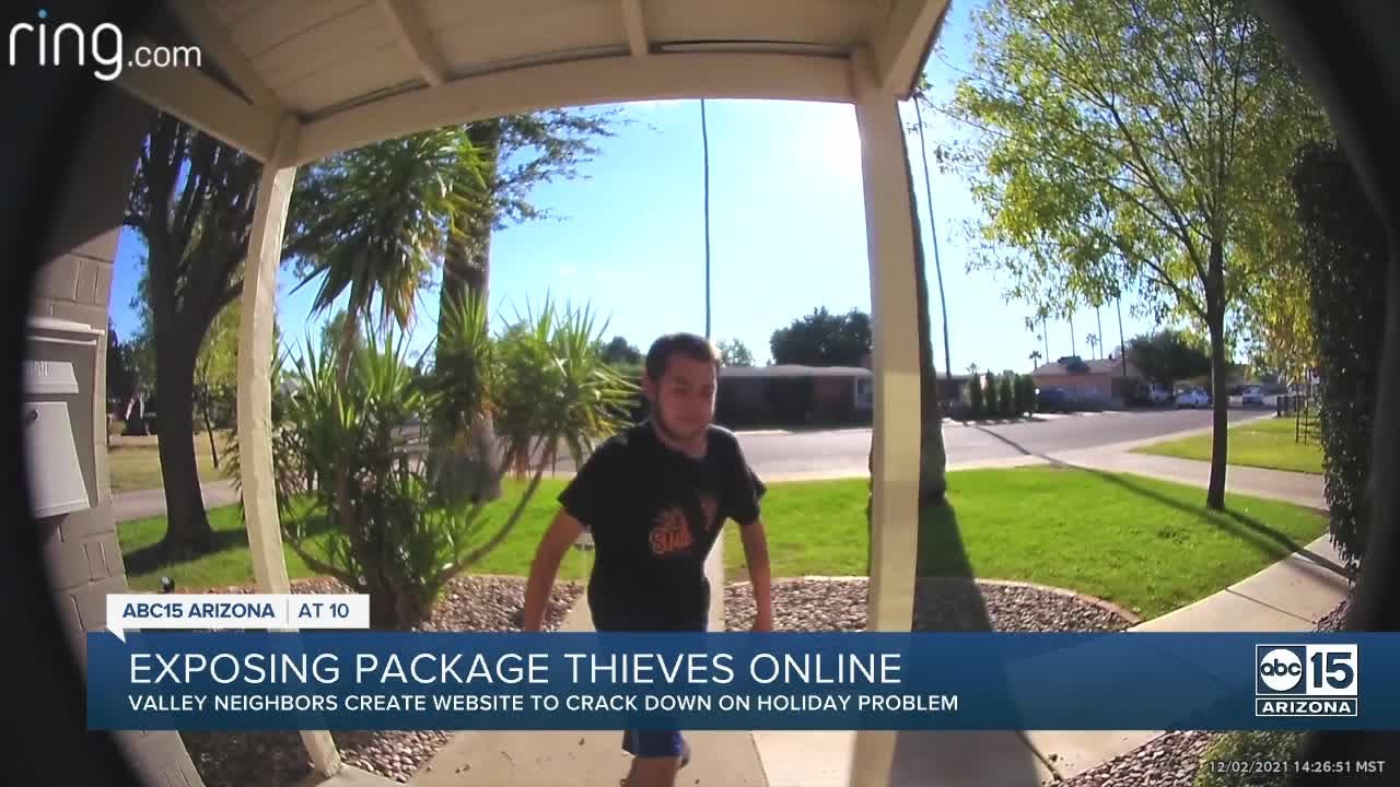 Neighbors fight back against porch pirates by banning together - YouTube