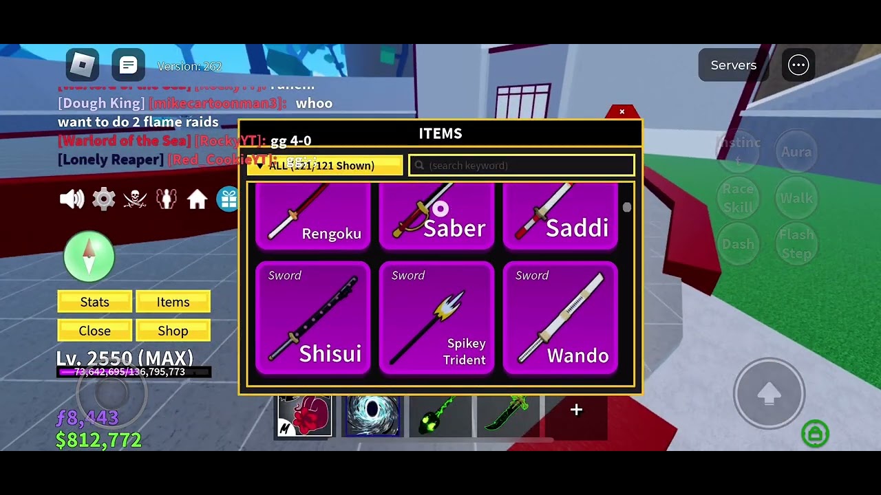 Fighting @RockyBloxFruitsPvP but changing swords each time I lose - YouTube