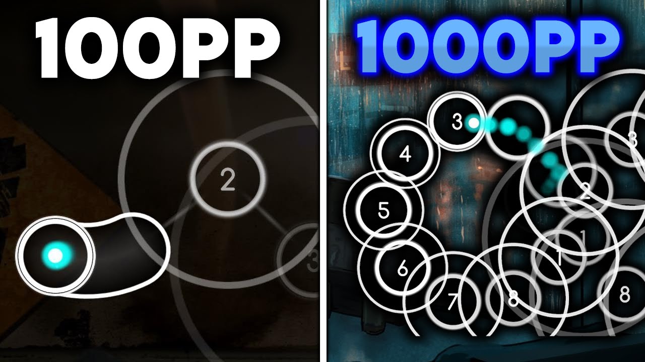 osu! | My Road to 1000PP - YouTube