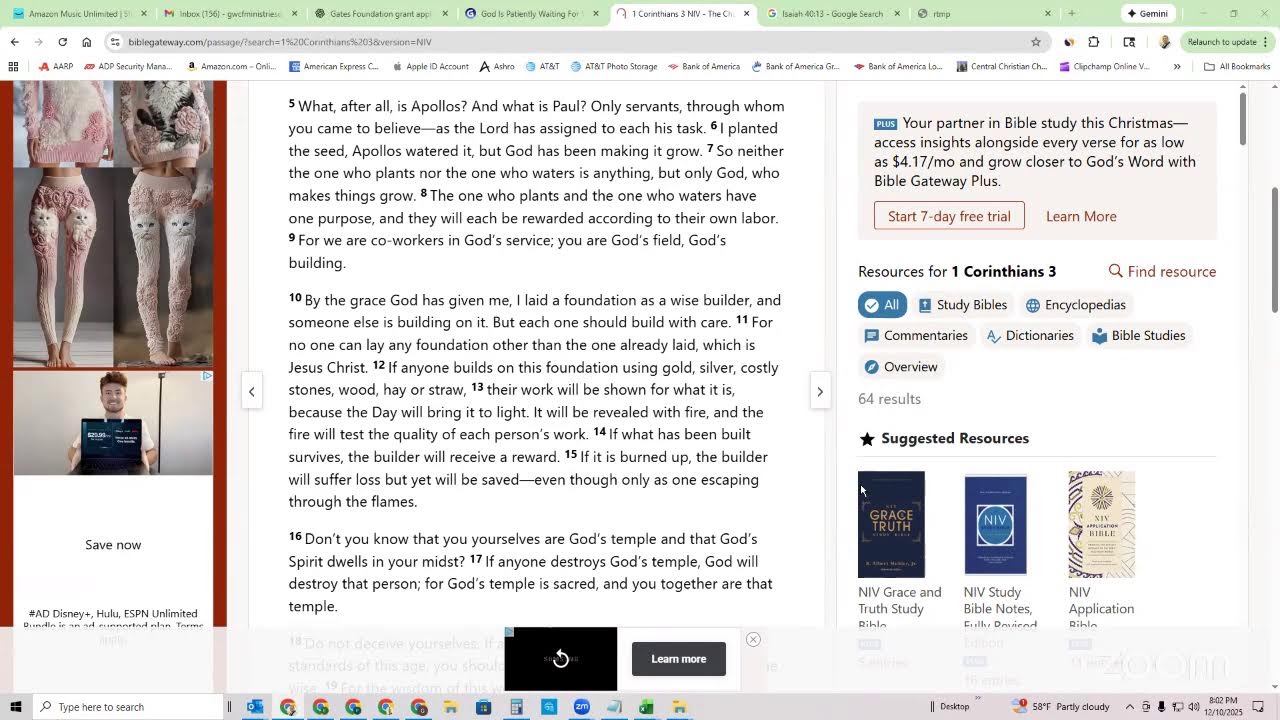 God's Will Christian Fellowship (GWCF) 6.15.25 - YouTube