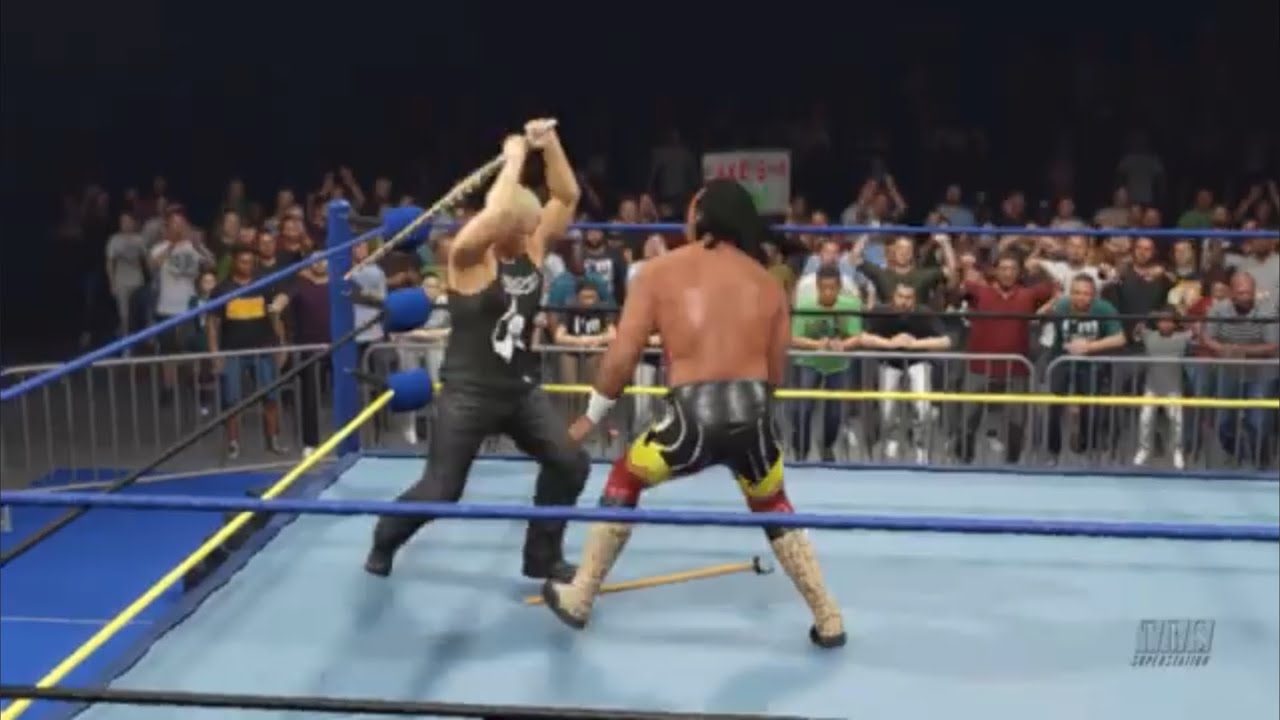 Jake The Snake Vs Sandman Wcw 2k23 - YouTube