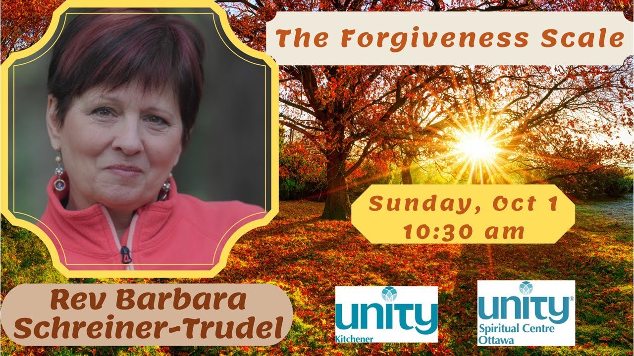 'The Forgiveness Scale' ~ Barbara Schreiner-Trudel ~ Oct 1, 2023 - YouTube