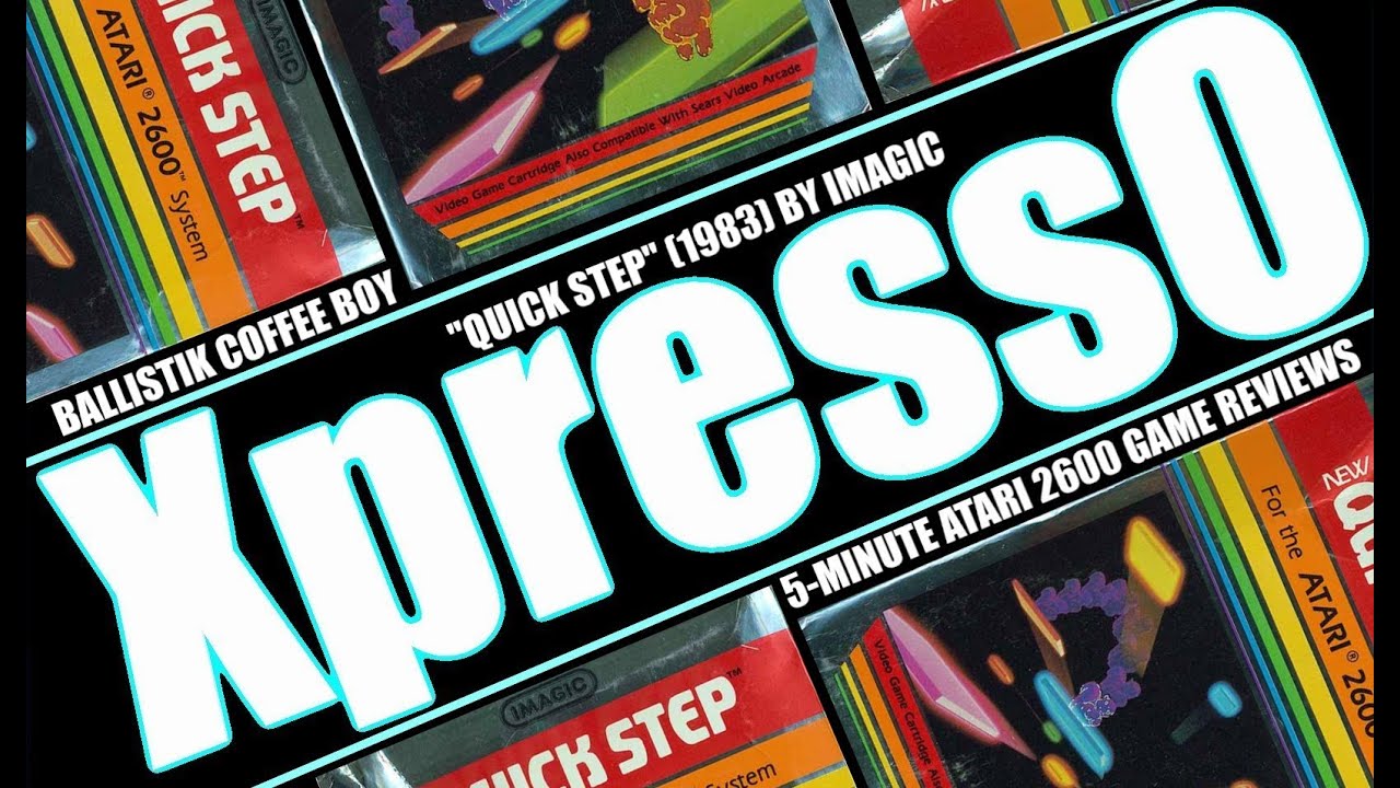 XPO # 15: "Quick Step" (1983) by Imagic (XpressO: 5-Minute Atari 2600 ...
