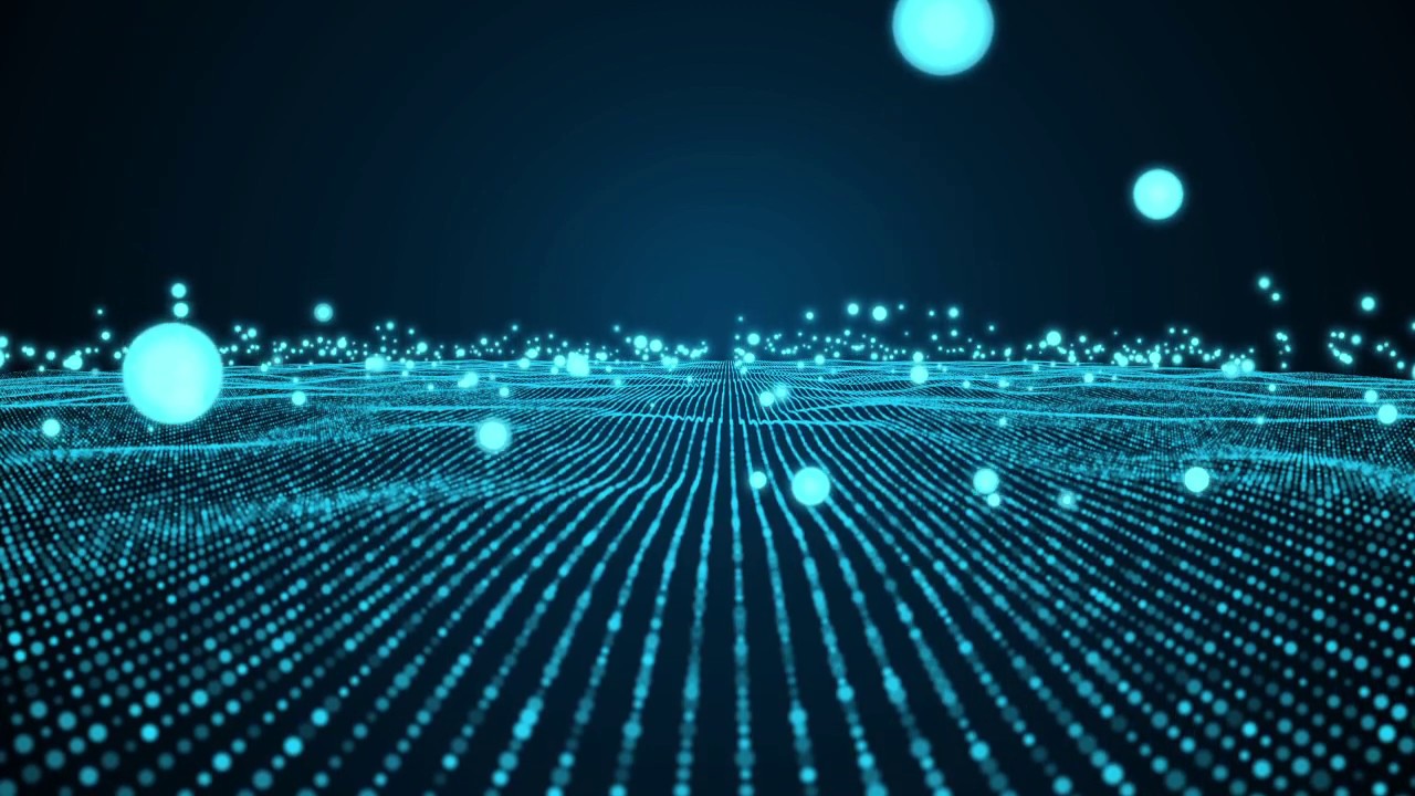 Abstract Particles background video - Free motion background video ...