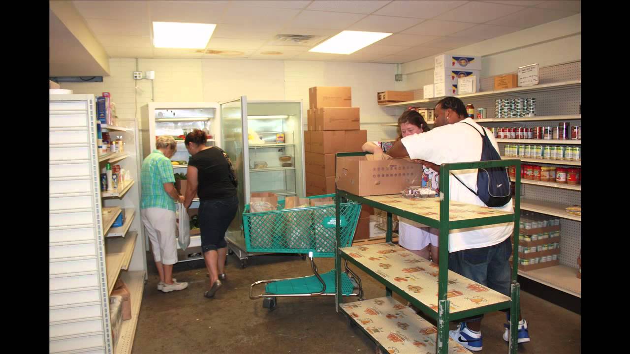 St. Lucy's Food Pantry serves community - YouTube