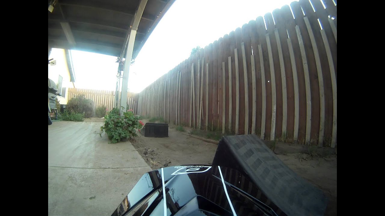 rc jump on backyard track - YouTube