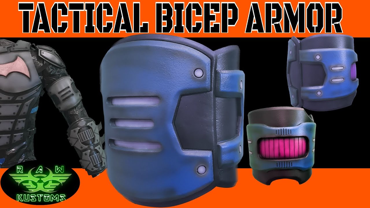 TACTICAL BICEP ARMOR - YouTube