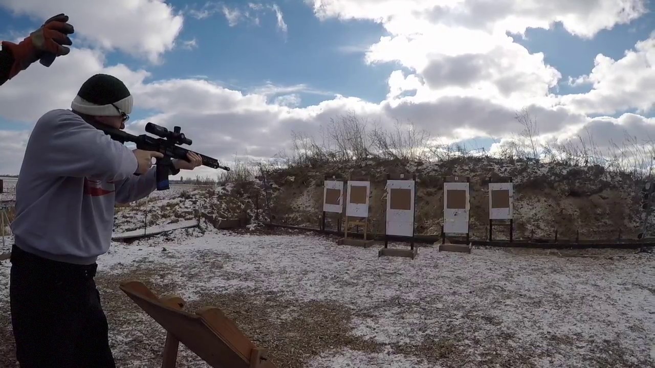 Freezing Cold 3-Gun Drills - YouTube