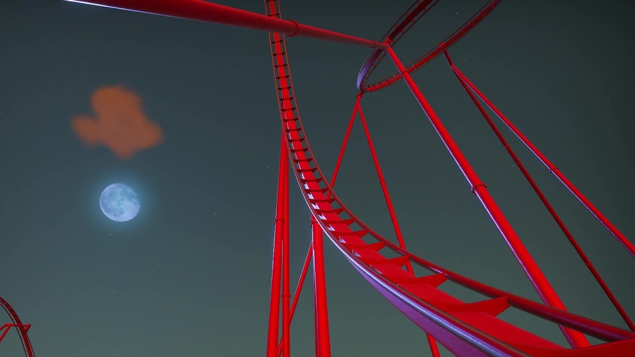 Volcano- Custom Built Coaster | Planet Coaster - YouTube