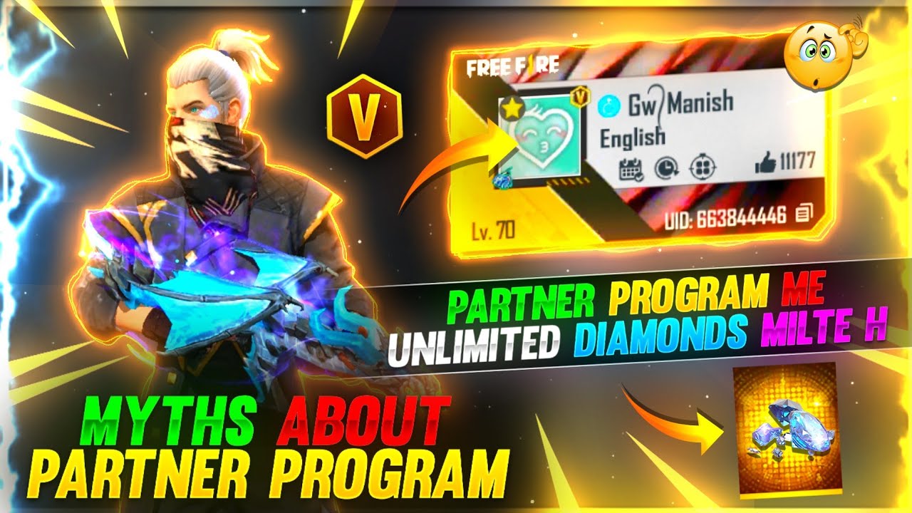 Garena Free Fire Partner Program Myths🥸 - YouTube