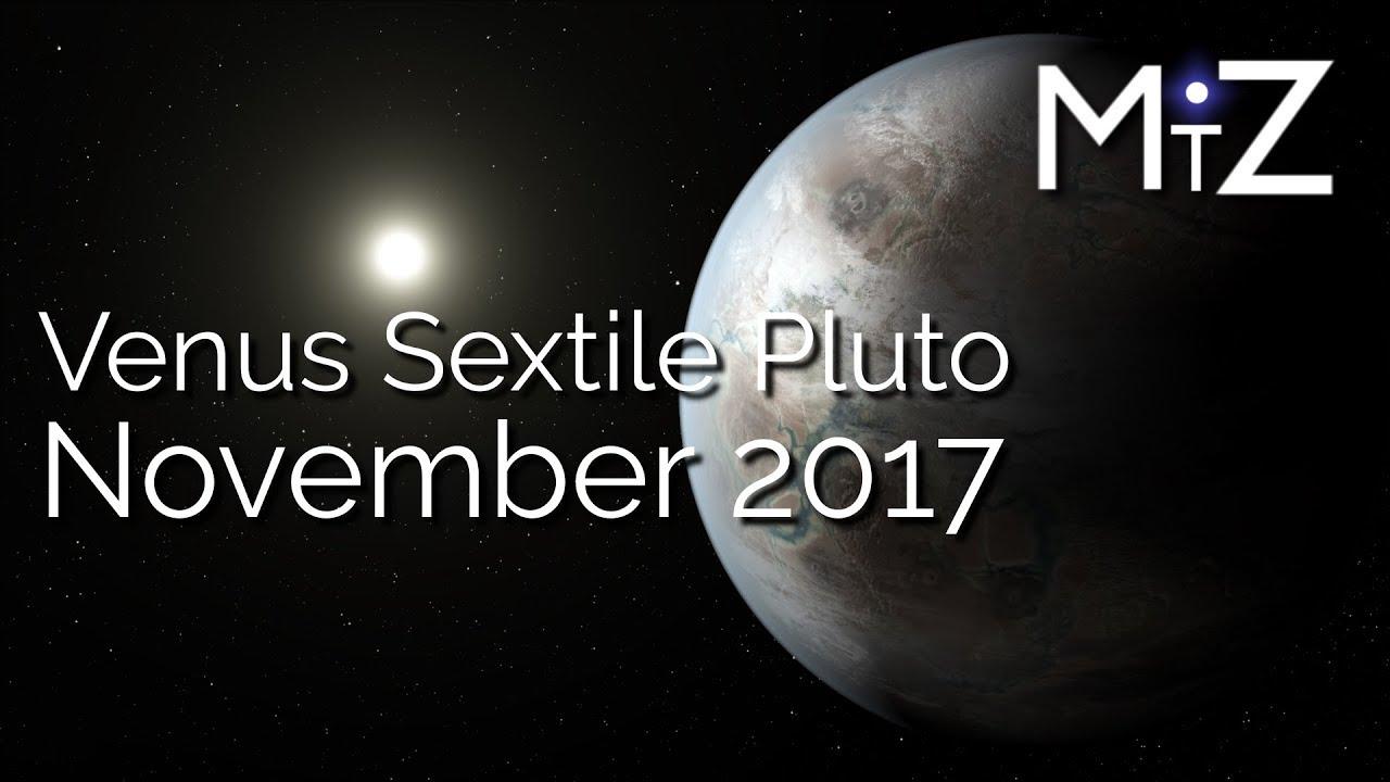 Venus Sextile Pluto - Tuesday November 21, 2017 - True Sidereal ...