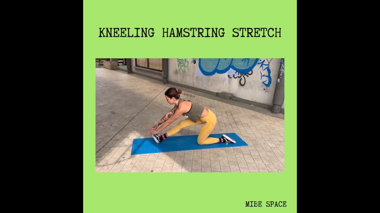 KNEELING HAMSTRING STRETCH - YouTube