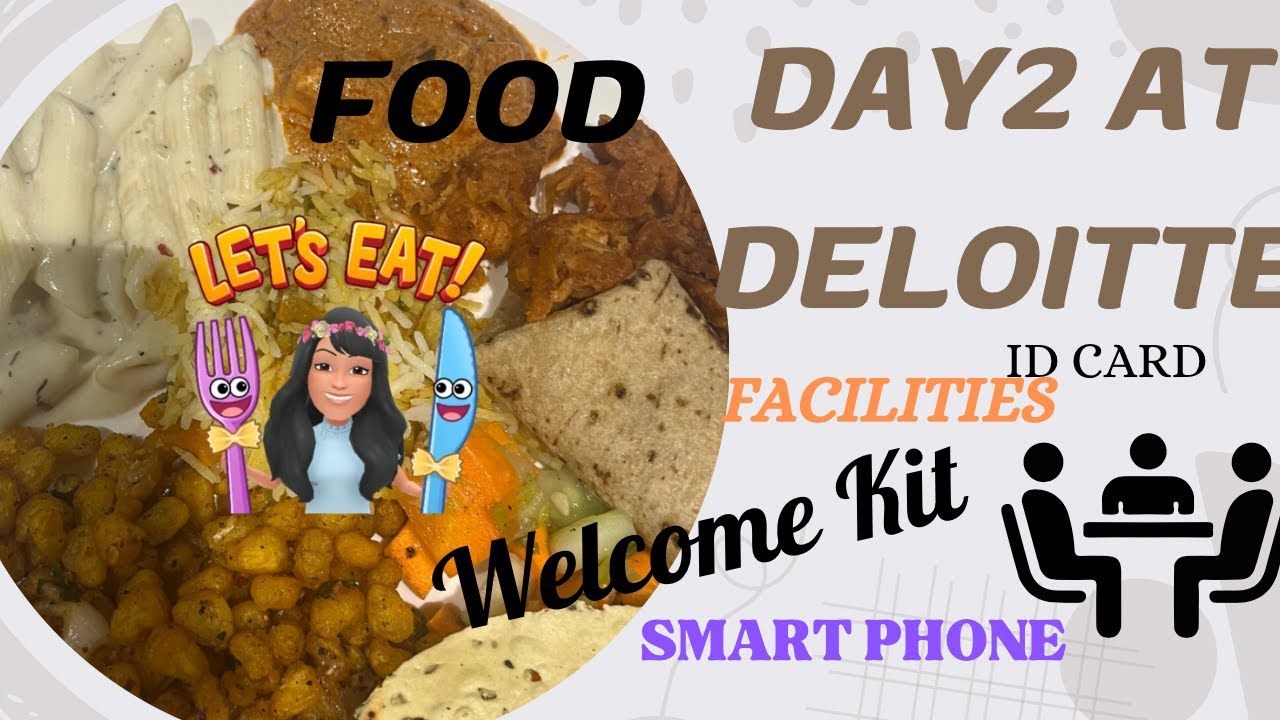 Day2 at Deloitte | Welcome Kit | ID Card | Facilities | Nirusha Vlogs ...