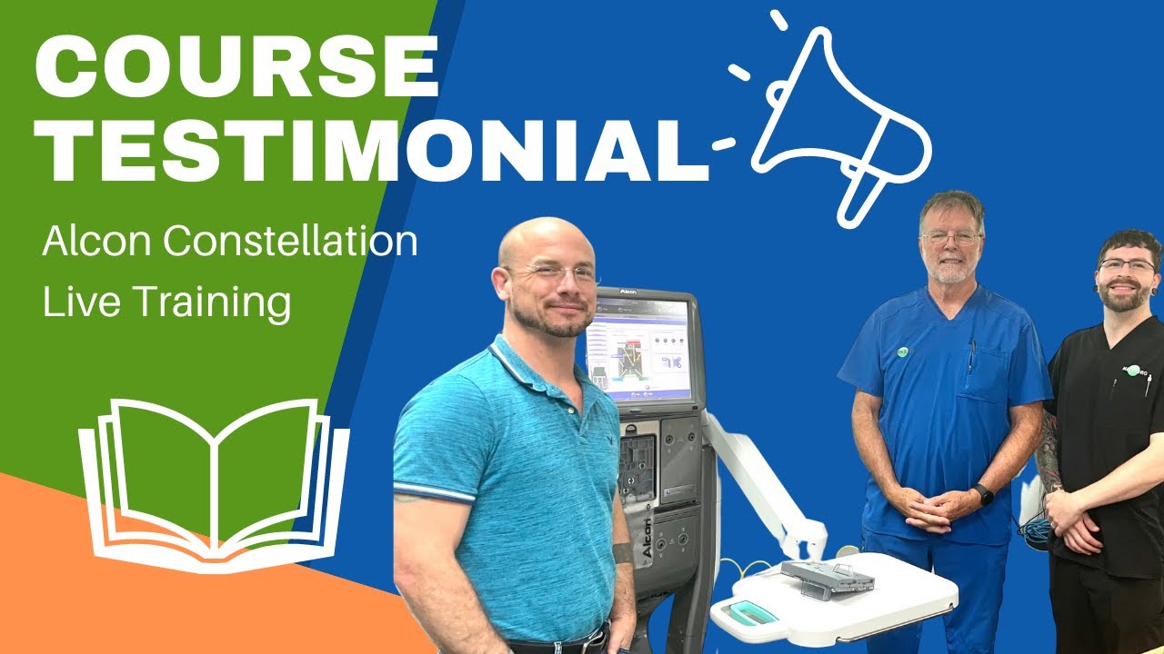 Testimonial from a Live Training Alcon Constellation student - YouTube