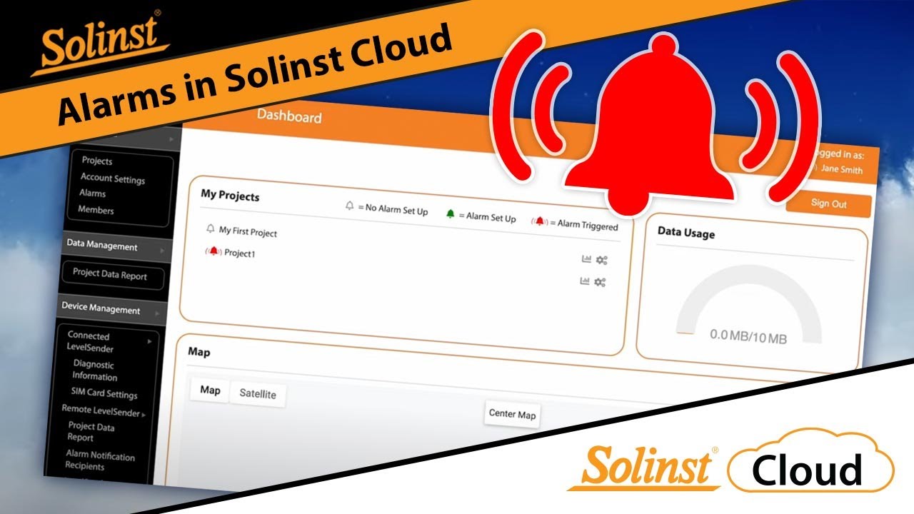 Solinst Cloud Alarms - YouTube
