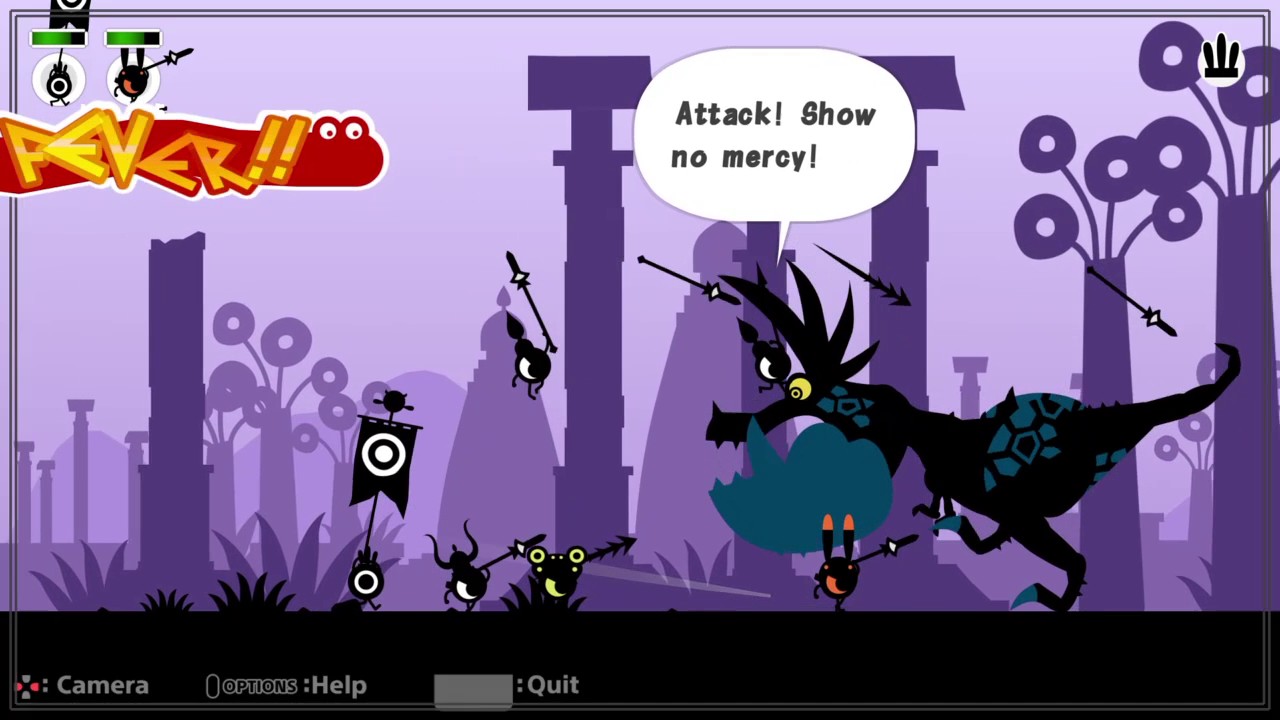 Patapon Remastered Dodonga Lv3 vs Yaripon (Variety is Overrated) - YouTube