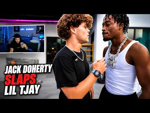 Adin Ross Calls Out Lil Tjay After Getting Slapped By Jack Doherty! (INSANE)