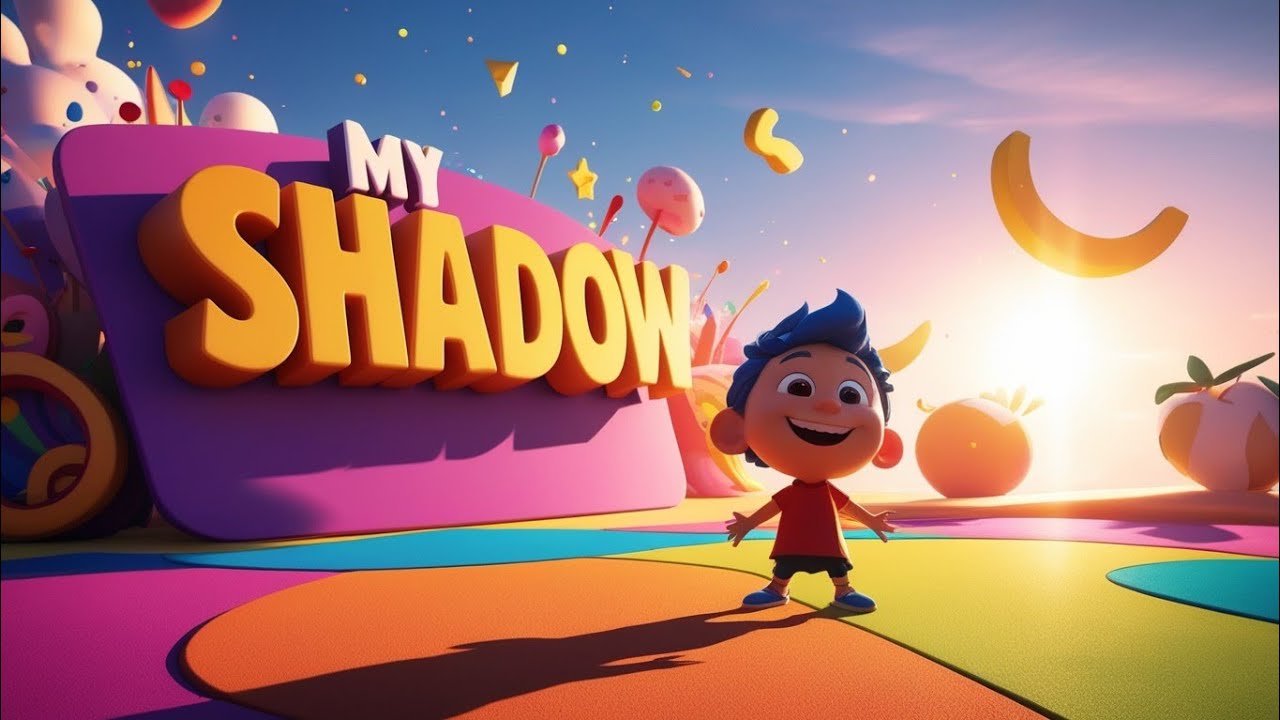 🎶 "My Shadow Song: A Fun Nursery Rhyme Adventure for Toddlers!" 🌈 - YouTube