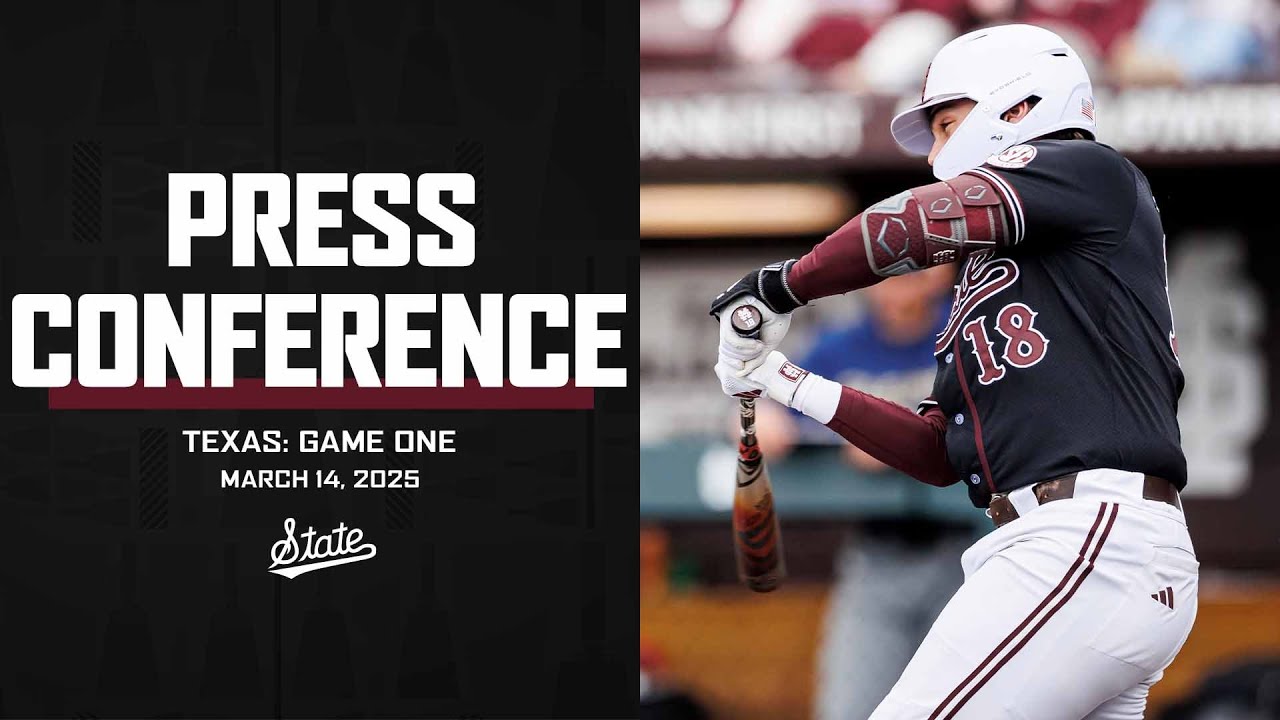 BASEBALL | Postgame Press Conference - Game 1 vs Texas - 03/14/25 - YouTube
