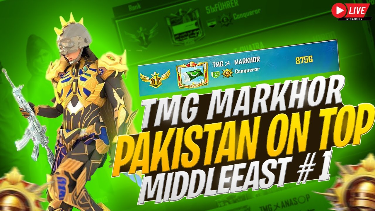 TDM TOURNAMENT OF TMG CLAN ON TUESDAY | ROAD TO 60K SUBS | TMG MARKHOR ...