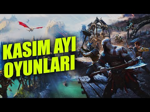KASIM AYINDA ÇIKACAK 18 OYUN
