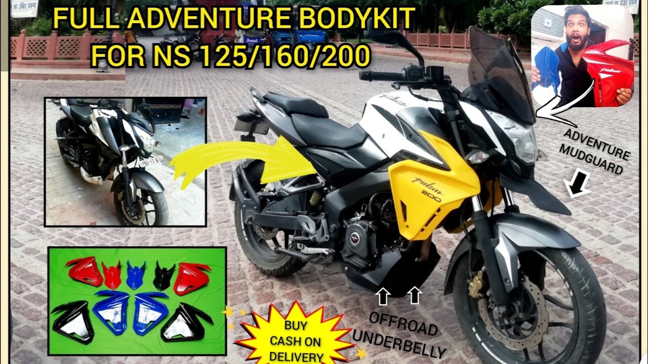 Pulsar Ns 200 Modified | All accessories For Ns200 / Ns160 / Ns125 ...