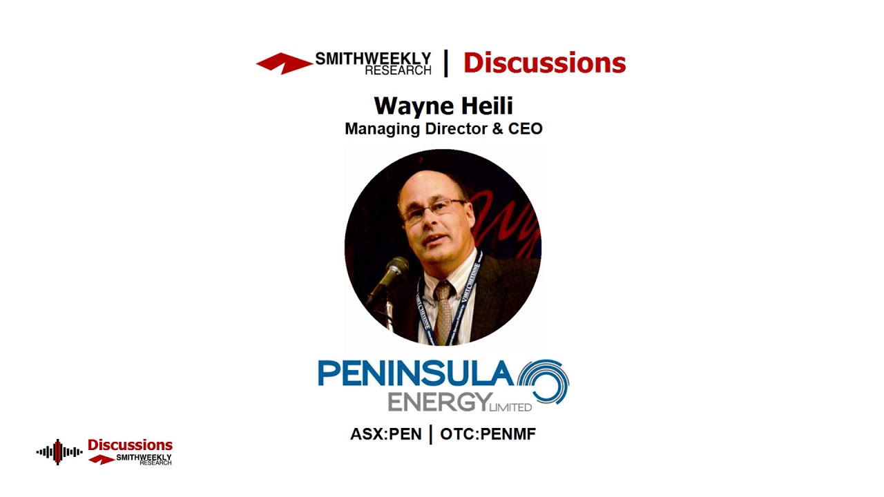 Discussion with Wayne Heili | Peninsula Energy Limited - YouTube