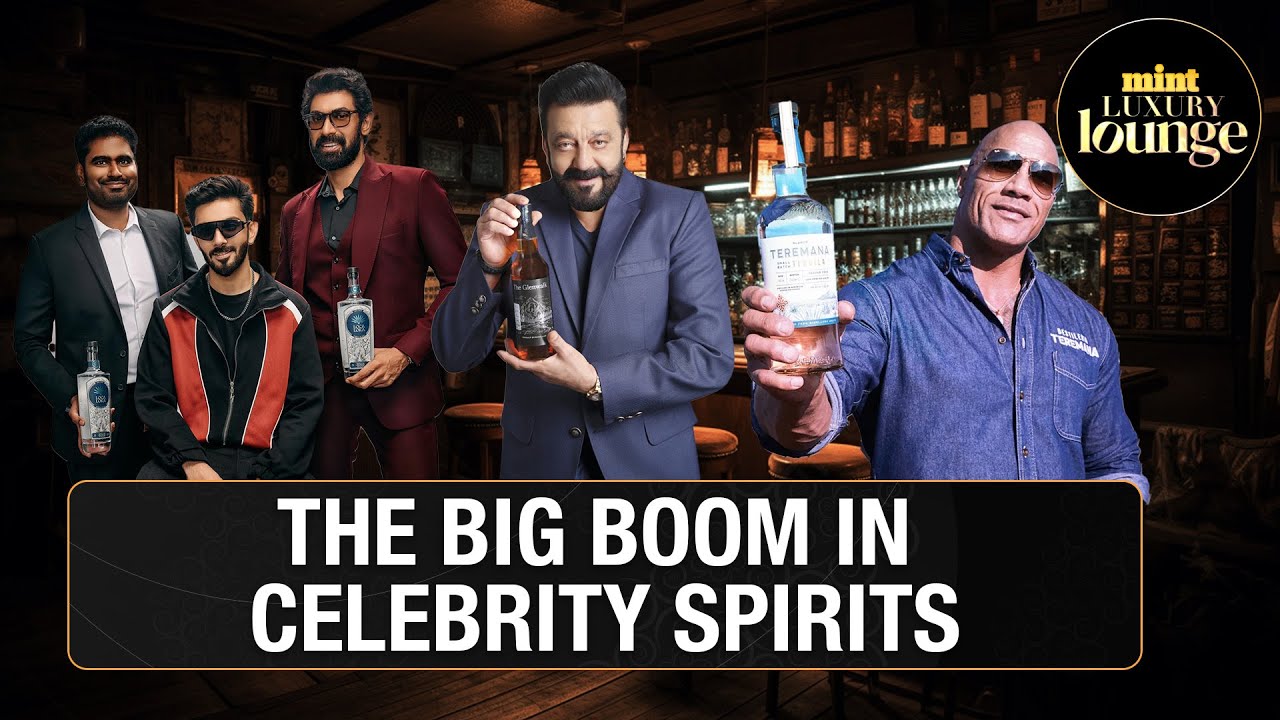 Behind The Rapid Rise Of Celebrity Liquor Brands | Luxury Lounge - YouTube