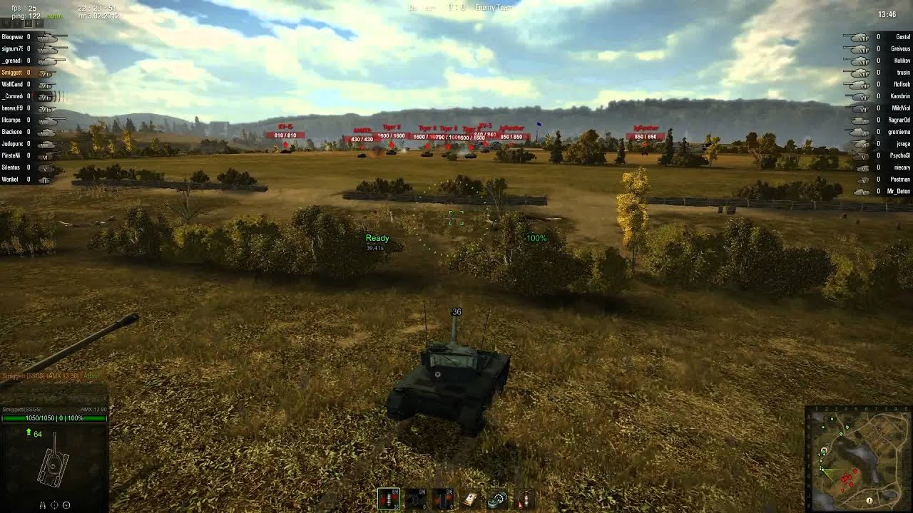 World of Tanks Tank Company: How Malinovka should be played [AMX 13 90 ...
