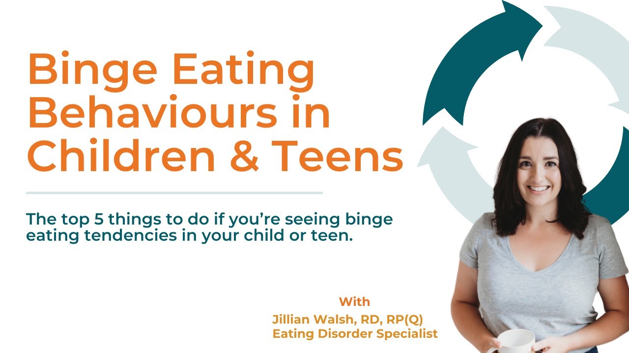 Binge Eating Behaviours in Children and Teens | Eating Disorder Support ...