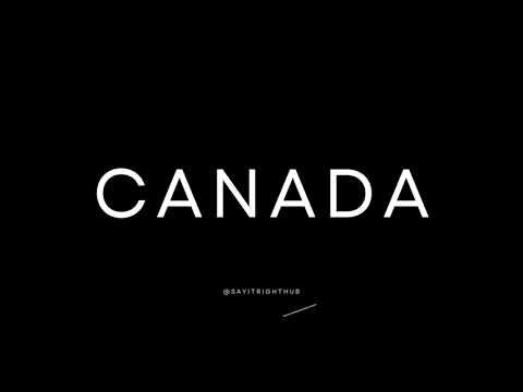 How to Pronounce Canada (Correctly) ? - YouTube