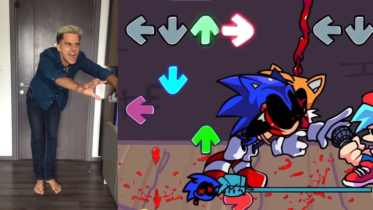 Friday Night Funkin' VS OG SONIC EXE FNF ModSonic In Real Life - YouTube