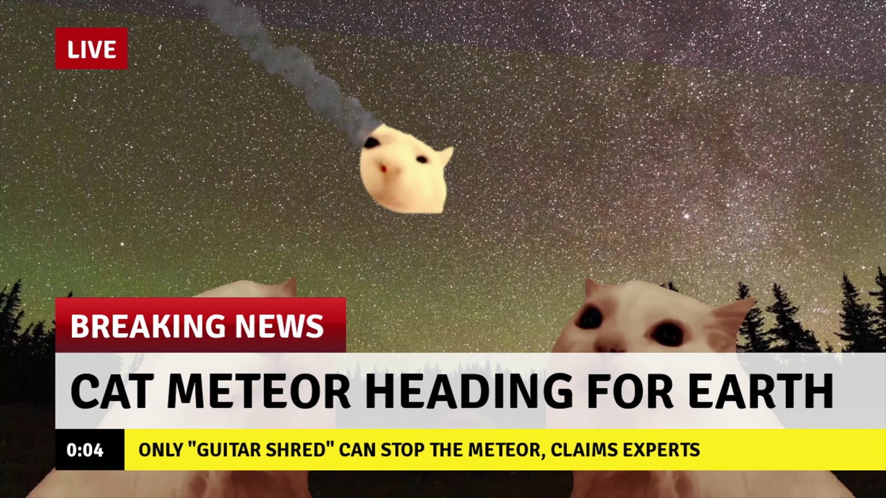 Cat Saves the World From Cat Meteor - YouTube