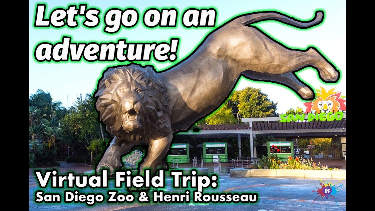 Art Adventure: Virtual Field Trip to the Zoo! - YouTube