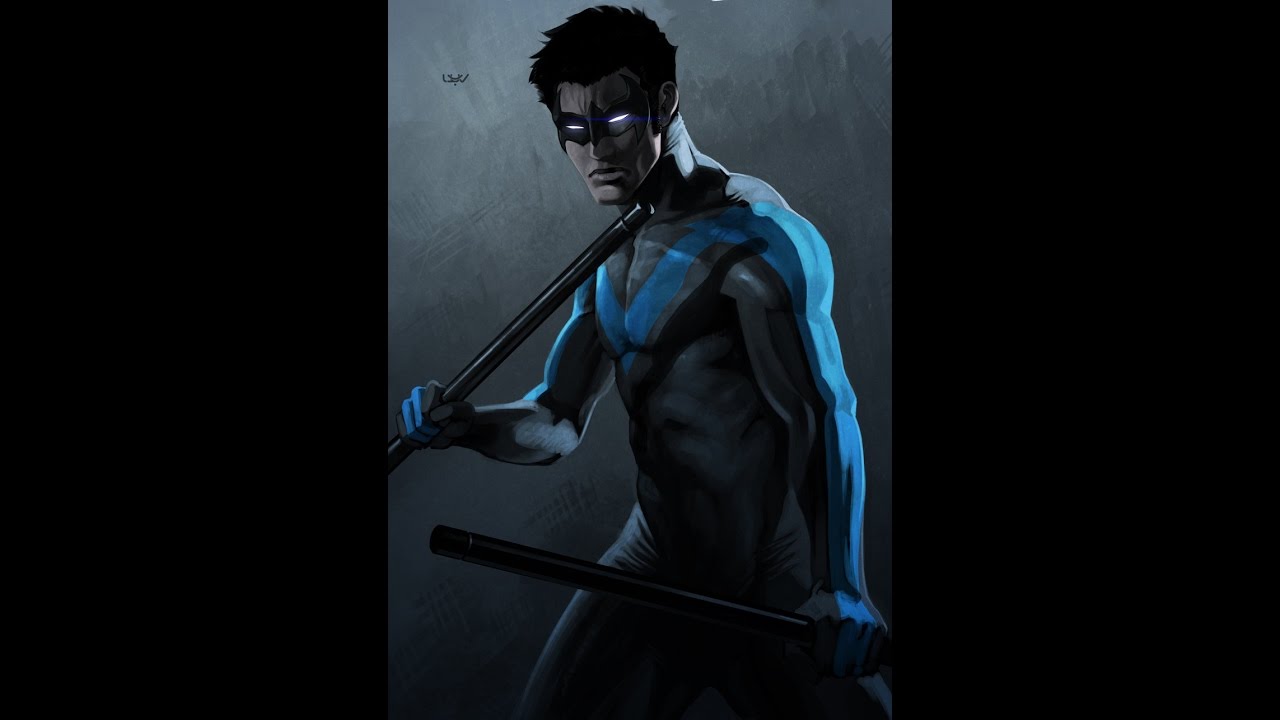 DCUO Nightwing in game Style - YouTube