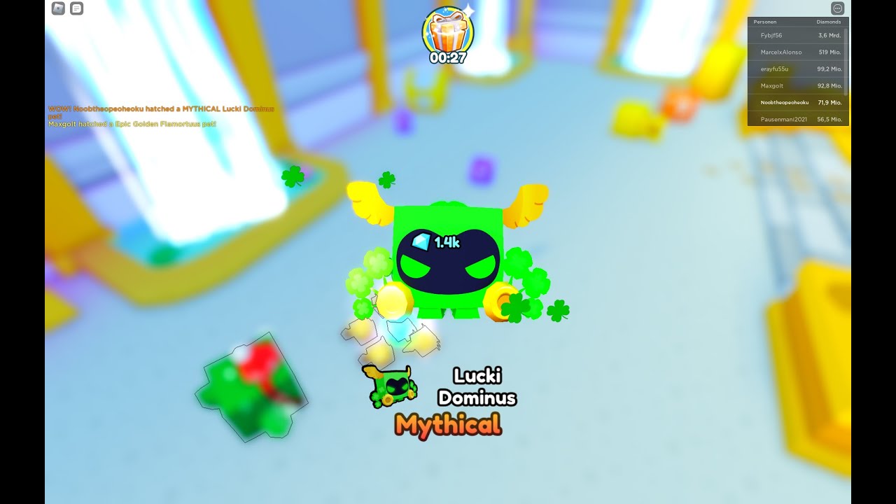 Trying to hatch The huge Lucky Dominus Part 1 (check desc) - YouTube