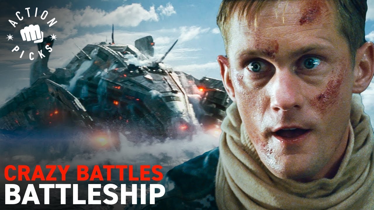 Best Aliens Vs. Humans Battles in Battleship 4k - YouTube