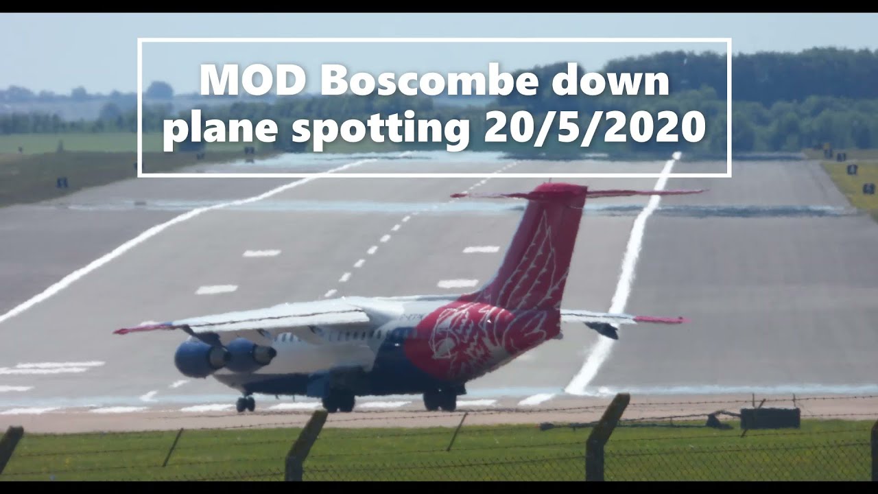 MOD Boscombe down plane spotting on 20/5/2020 - YouTube