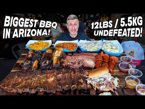 BIG BROTHA'S UNDEFEATED BBQ CHALLENGE IS THE BIGGEST IN ARIZONA WEIGHING 12lb/5.5KG!